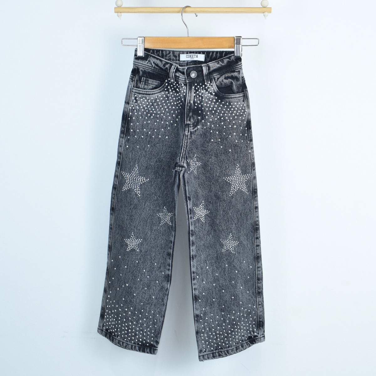 Jean Pierna Ancha Con Aplique de Estrellas – Tienda K&B